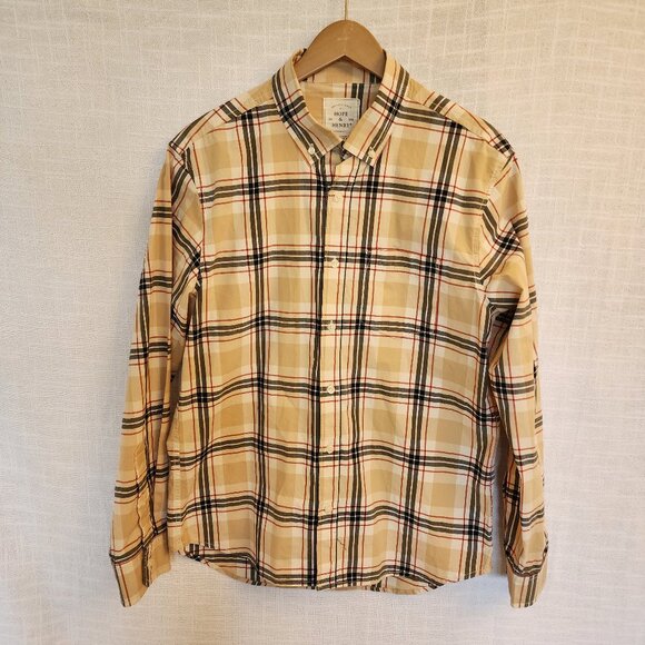 Hope & Henry | Shirts | Hope And Henry M Med Button Down Organic Cotton ...